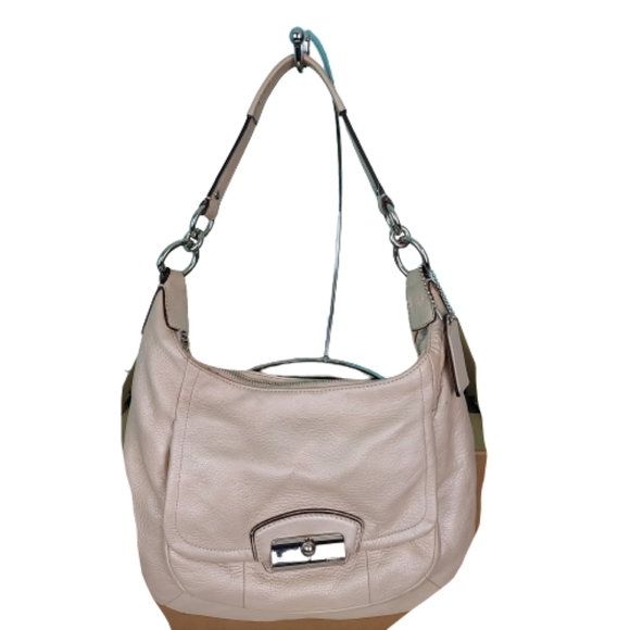Coach | Bags | Coach Kristen Leather Hobo Medium Silk Lined X12x3 ...